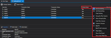 SQL Server Rollback Using DbForge Transaction Log