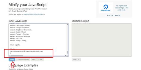 Minimizar Un Archivo JavaScript Tutoriales