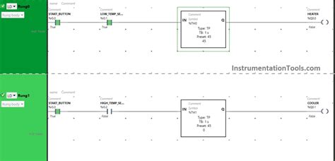 Basic PLC Exercise On Heater And Cooler For Babes