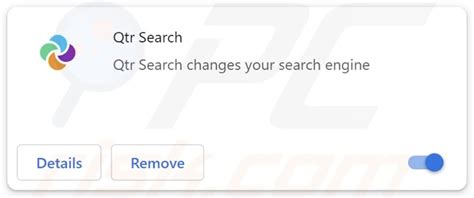 Qtr Search Browser Hijacker Simple Removal Instructions Search Engine Fix Updated