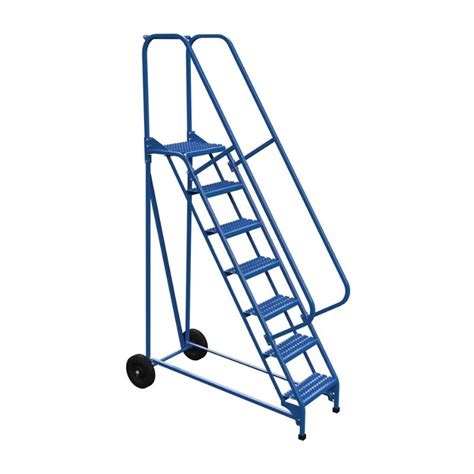 Vestil LAD RAF 7 G Steel Roll A Fold Ladder Material Handling