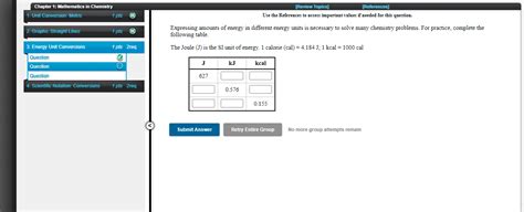 Solved Chapter 1 Mathematics In Chemistry 1 Unit