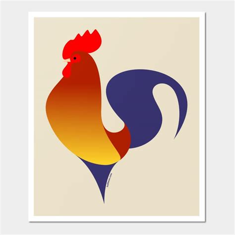 Rooster By Tuditees