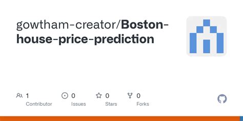 Github Gowtham Creator Boston House Price Prediction