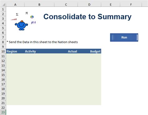 Consolidate Sheets With Excel VBA Excel Dashboards VBA