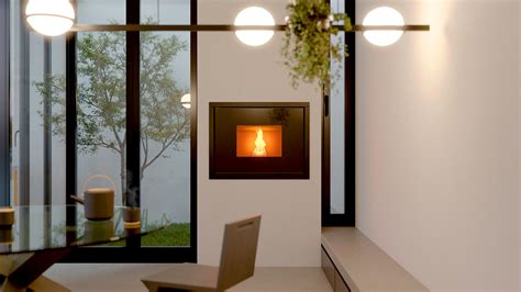 Pellet Boiler Insert 3d Product Rendering On Behance