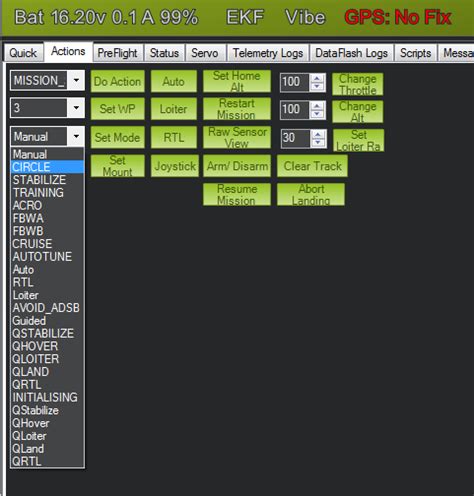 Mission Planner Commands For Balloon Launch Mission Planner