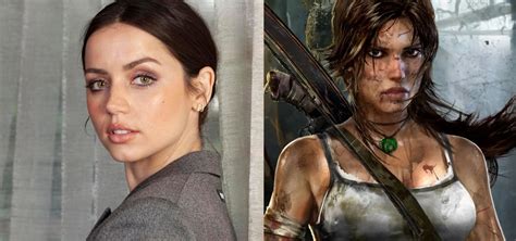 Jak Wygl Da Aby Ana De Armas Jako Lara Croft Z Tomb Raider Ilustracje Stworzone Przez Ai
