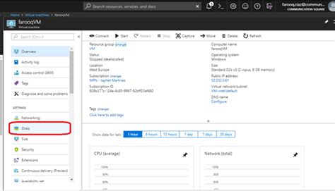 How To Increase Disk Size Of Azure Vm Communication Square Knowledge Base