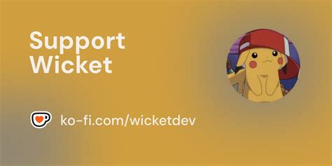 Support Wicket