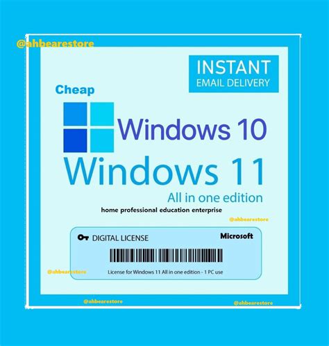 Microsoft Windows Key Windows 10 Windows 11 Pro Upgrade Os Authentic