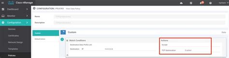 Configure TCP Optimization Feature On Cisco IOS XE SD WAN CEdge Routers Cisco