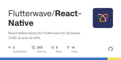 Github Flutterwavereact Native React Native Library For Flutterwave For Business F4b V2
