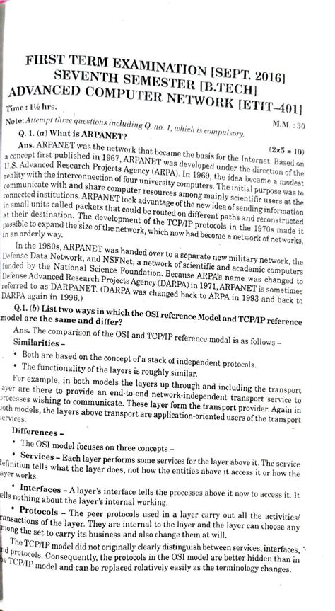 Advanced Computer Network Aakash Studocu