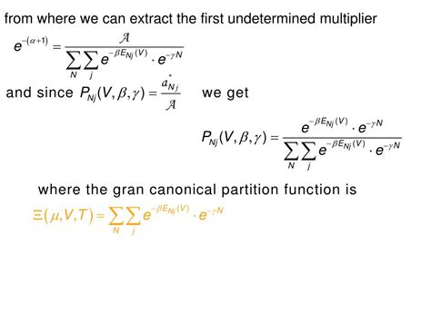 ppt grand canonical ensemble powerpoint presentation free download