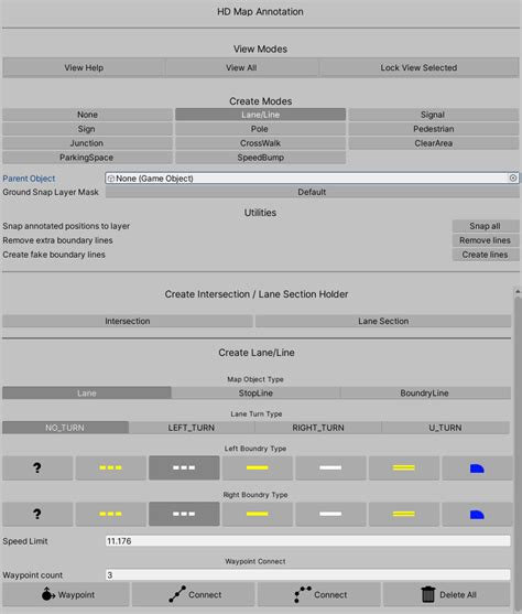 Map Annotation Lgsvl Simulator