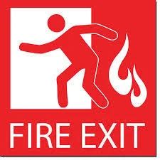 Exit Sign PNG Transparent Images