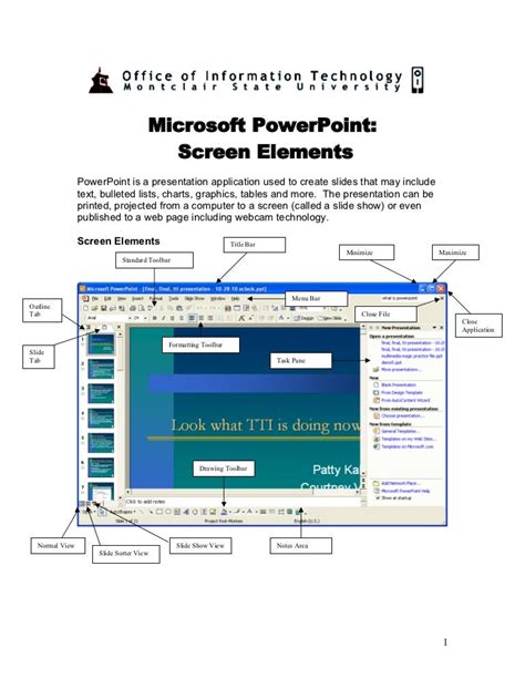 screen elements