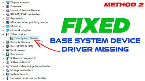 what is base system device in windows 10 at richard avitia blog