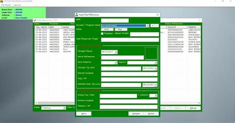 Source Code Sistem Informasi Pengolahan Data Akademik Berbasis Visual Basic VB Gudang