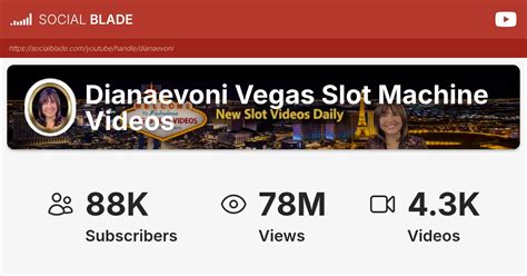Dianaevoni Vegas Slot Machine Videoss Youtube Statistics Social Blade