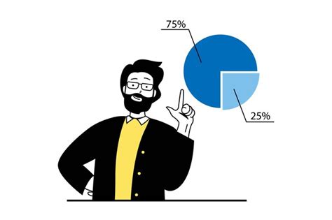 Premium Vector Data Analysis Concept With People Scene In Flat Web