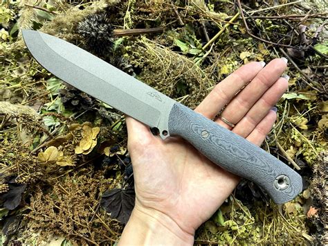 Нож Ranger с огнивом, сталь PGK, N.C. Custom купить за 8 450 руб в Москве