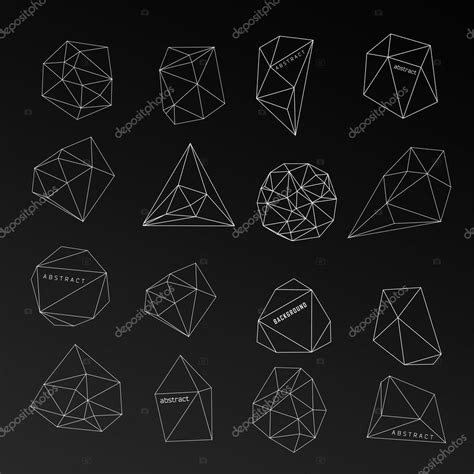 Abstract Modern Background With Polygons Design Stock Vector By ©merfin