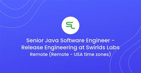 on linkedin senior java software engineer release