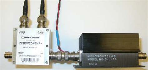 The Picture Of Amplifier And Directional Coupler A Labview Utility