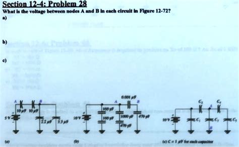 section 12 4 problem 28 what is the voltage between nodes a and b in