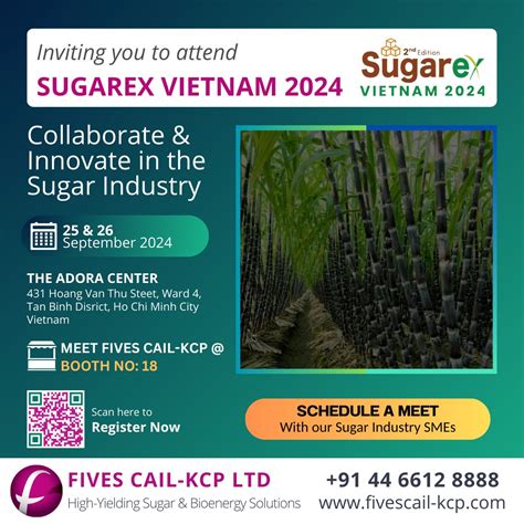 Sugarexpo Sugarexvietnam Vietnam Fivescail Fivescailkcp