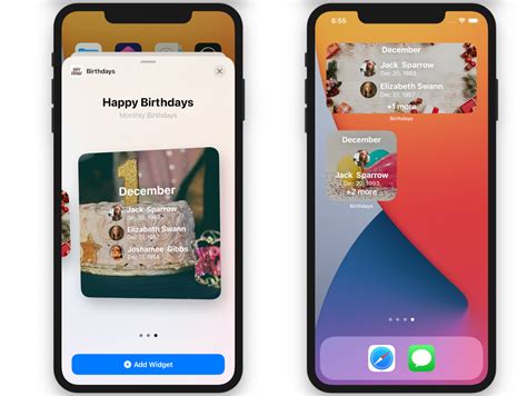 Birthdays App Full SwiftUI IOS Application And Widget Contact Birthdays By Pavlistudio