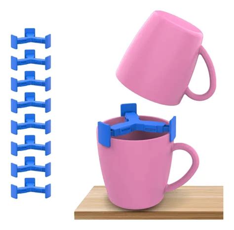 Ba Coffee Cup Stacker Kitchen Cabinet Shelf Organizer Mercadolibre