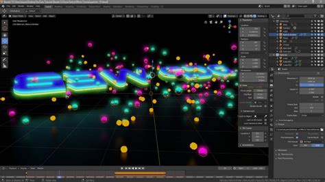 blender 2 8 eevee particle effect simulation [ demo ] youtube