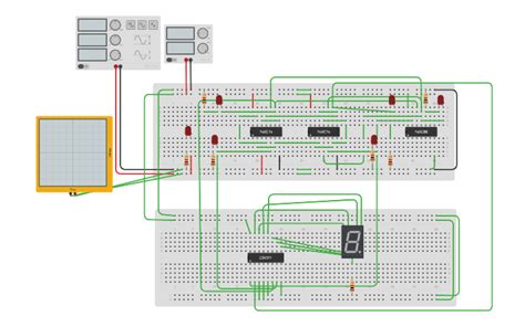 Circuit Design Dff Tinkercad