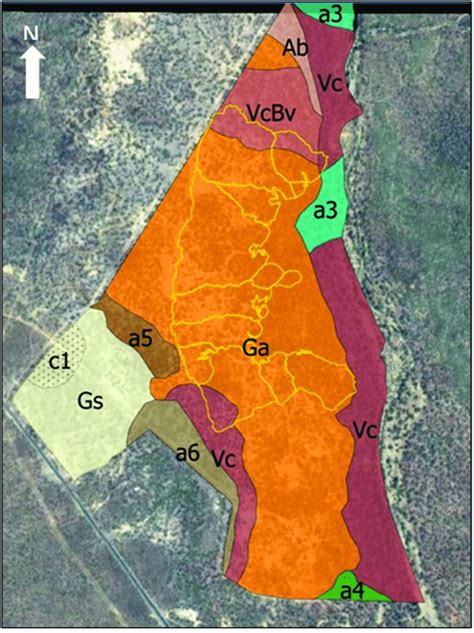Figure A25 The Soil Map Of Crocodile Station Using The Local Spc