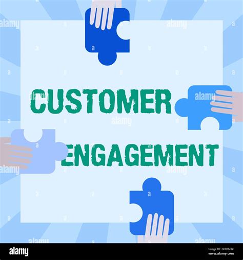 Conceptual Display Customer Engagement Conceptual Photo The Emotional