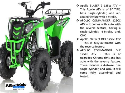 Ppt Finding Cost Effective Apollo Atv At Affodable Atv Powerpoint