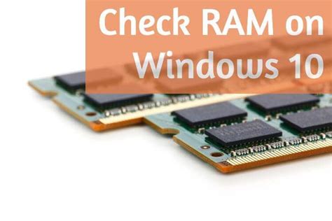 How To Check How Much Ram You Have On Windows Mashtips