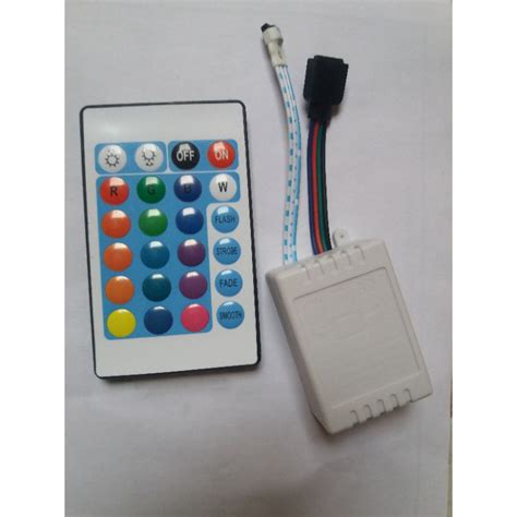 jual controller modul rgb remote led strip 12v shopee indonesia