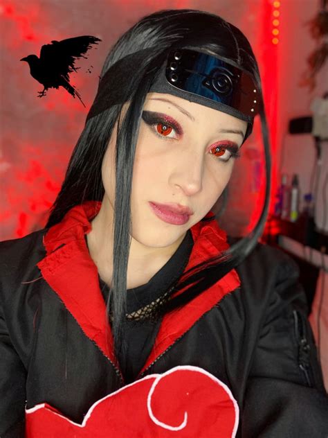 Itachi Makeup ️ Insta Monnfiremkp Disfraz Mujer Coloración De