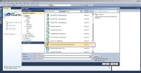 Dotnetprogramming Dynamic Data Entities Web Application With Entity Framework