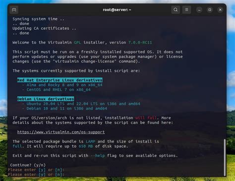 Input From Keyboard Not Working With The Latest Installation Script Issue 75 Virtualmin