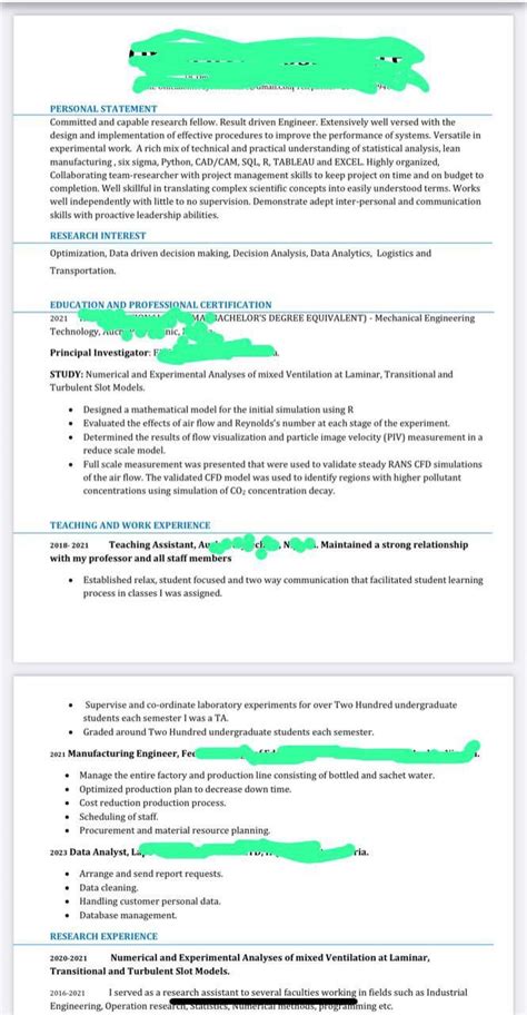 can someone please check my cv r industrialengineering