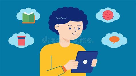 A Person Using A Tablet Or Smartphone To Access Memory Attention And
