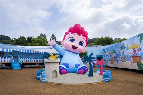 어린이들 모두 모여라 에버랜드 아기상어∙베베핀 등 핑크퐁 콜라보 테마존 4일 오픈 삼성물산 뉴스룸