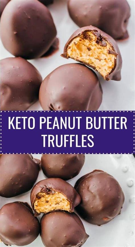 These Keto Peanut Butter Truffles Are A Fantastic Low Carb Treat This