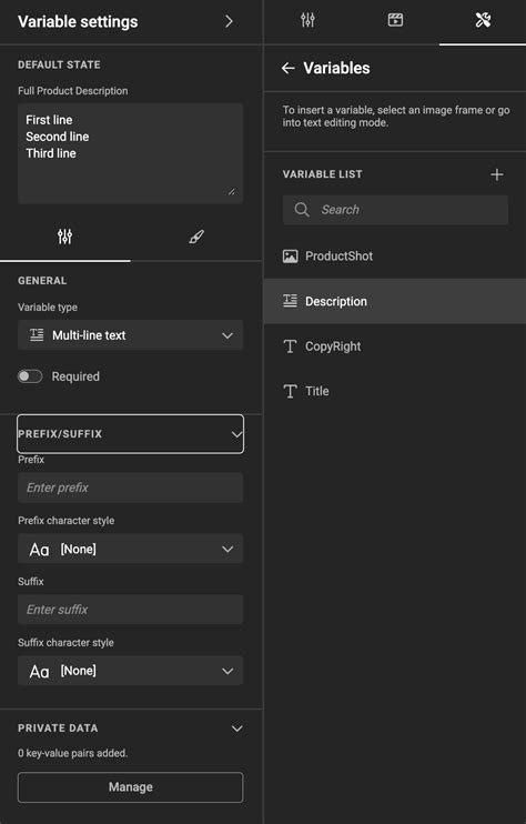 Multi Line Text Variables Chili Grafx Guides