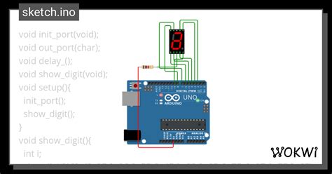 7segment Copy Wokwi Esp32 Stm32 Arduino Simulator